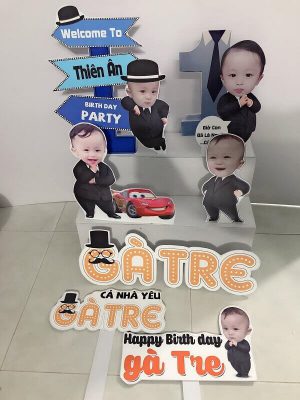 Chibi sinh nhật cho bé, thiết kế chibi sinh nhật theo chủ đề - Decor ...